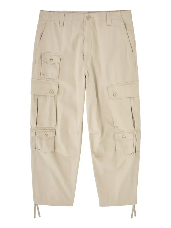 Carhartt Work In Progress Straight-leg Cotton Cargo Trousers - Beige