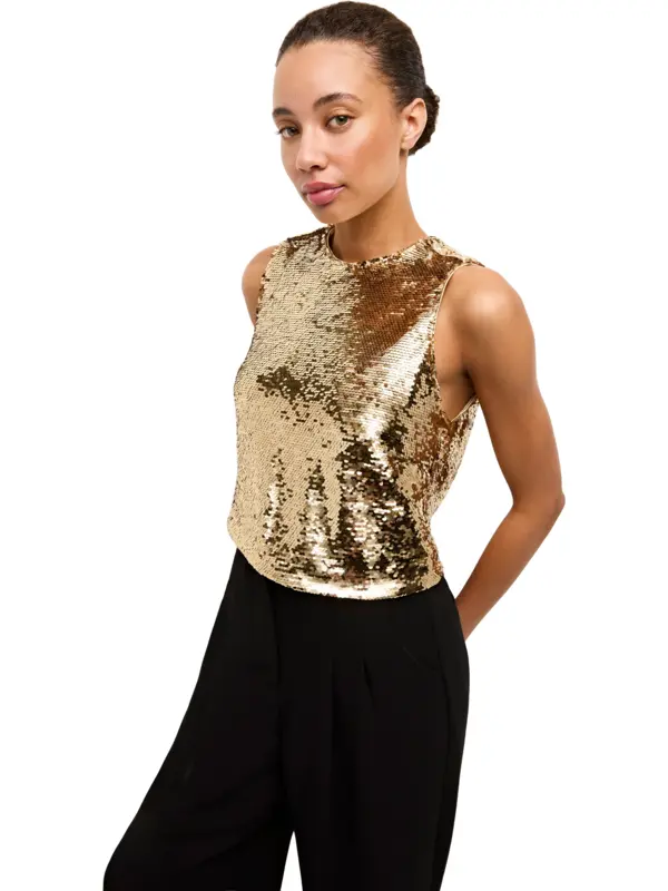 MARIE OLIVER Davis Top - Taupe