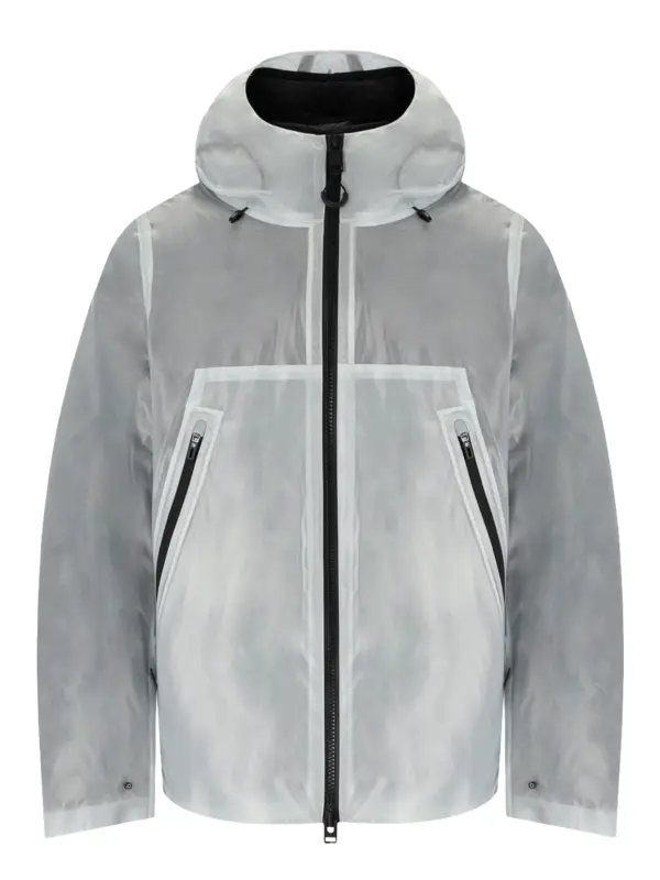 KRAKATAU Bicep Hooded Liner Jacket - White