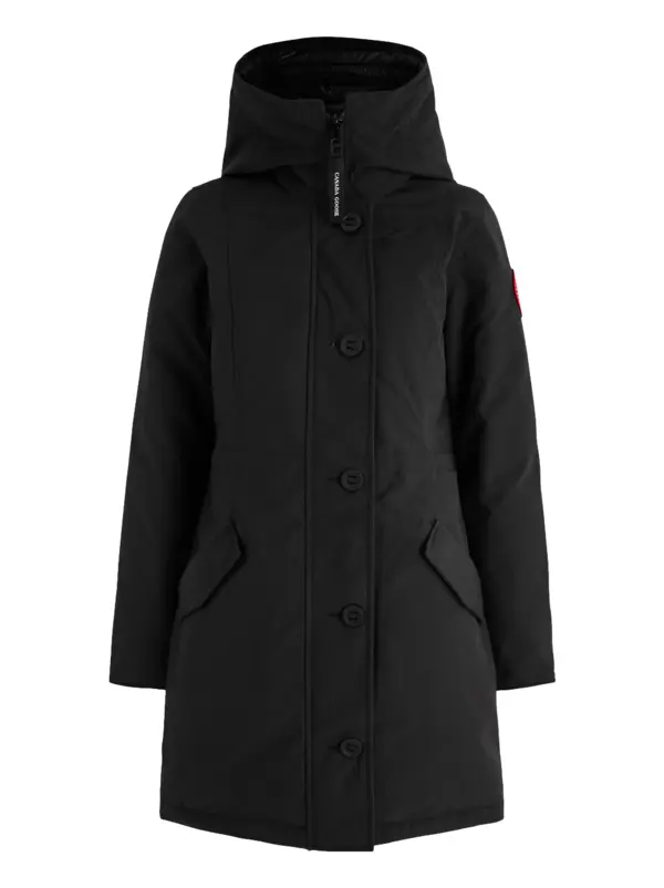 Canada Goose Rossclair Hooded Shell Coat - Black