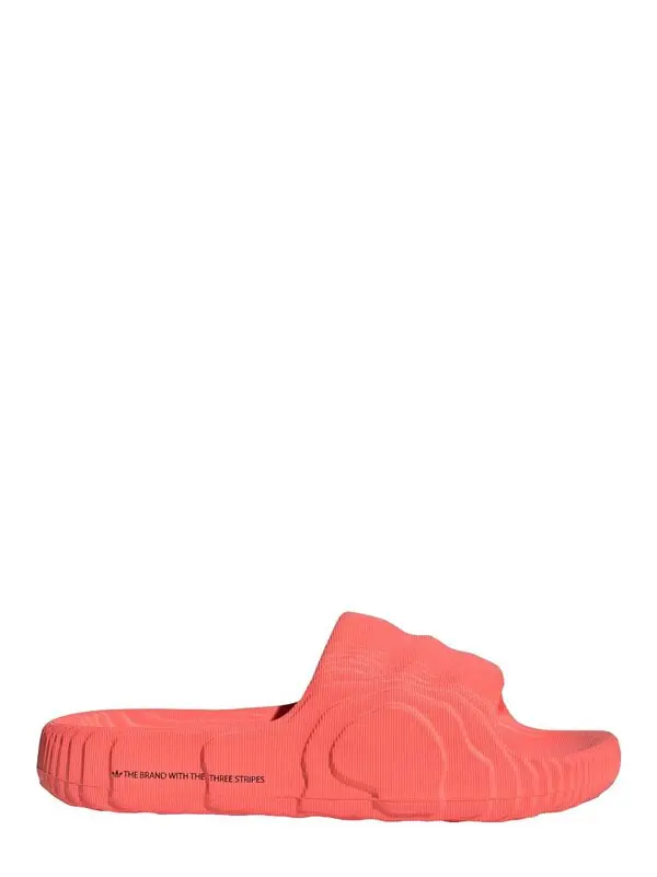 Adidas Adilette 22 Slides - Solar Red/core Black