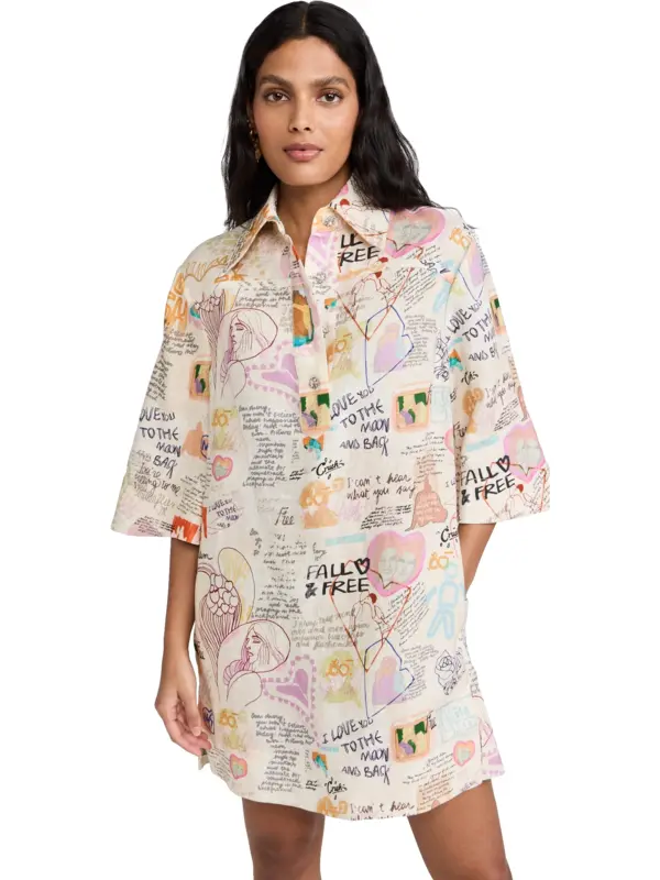 Zimmermann Crush Tunic Dress - Dear Diary