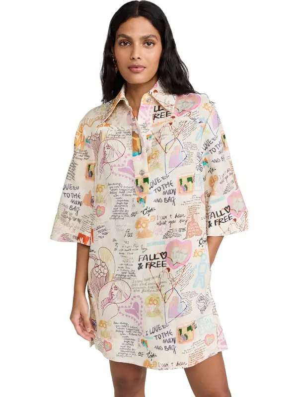Zimmermann Crush Tunic Dress - Dear Diary