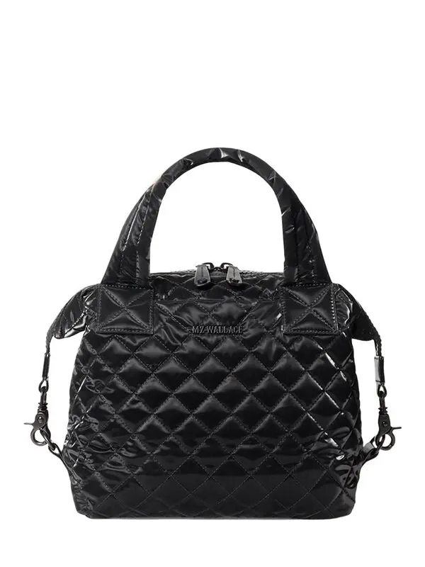 Mz Wallace Sutton Deluxe Small Top-handle Bag - Black