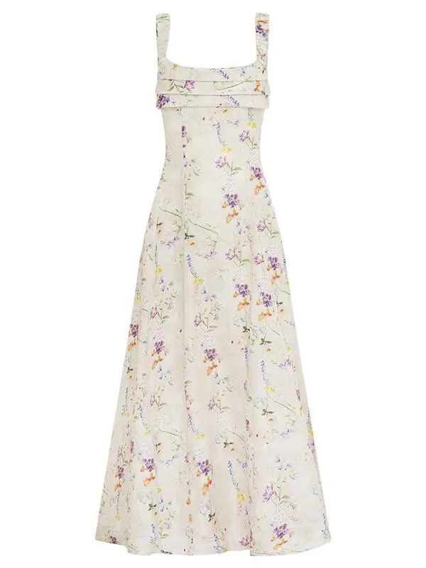 AQUA BLU AUSTRALIA Adele Maxi Dress - Multi