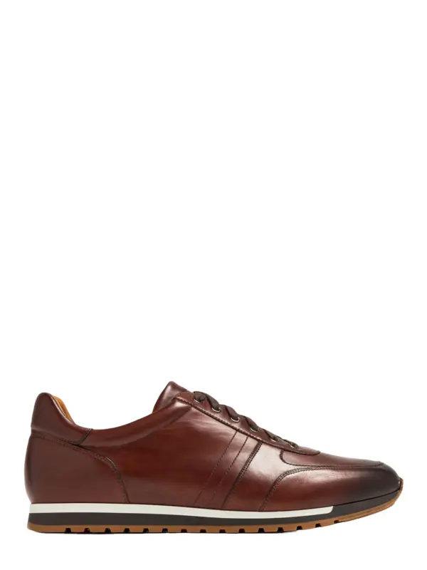 Magnanni Ibiza Leather Sneakers - Brown