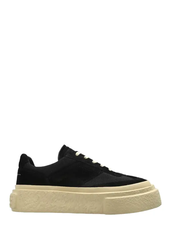MAISON MARGIELA Chunky Gambetta Lace-up Sneakers - Black