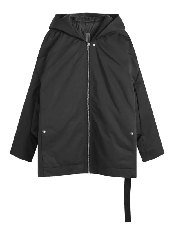 Rick Owens Hooded Peter Jacket - Black