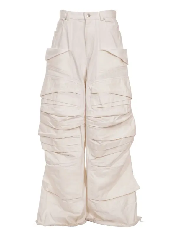 Natasha Zinko Nz Space Wide-leg Jeans - White