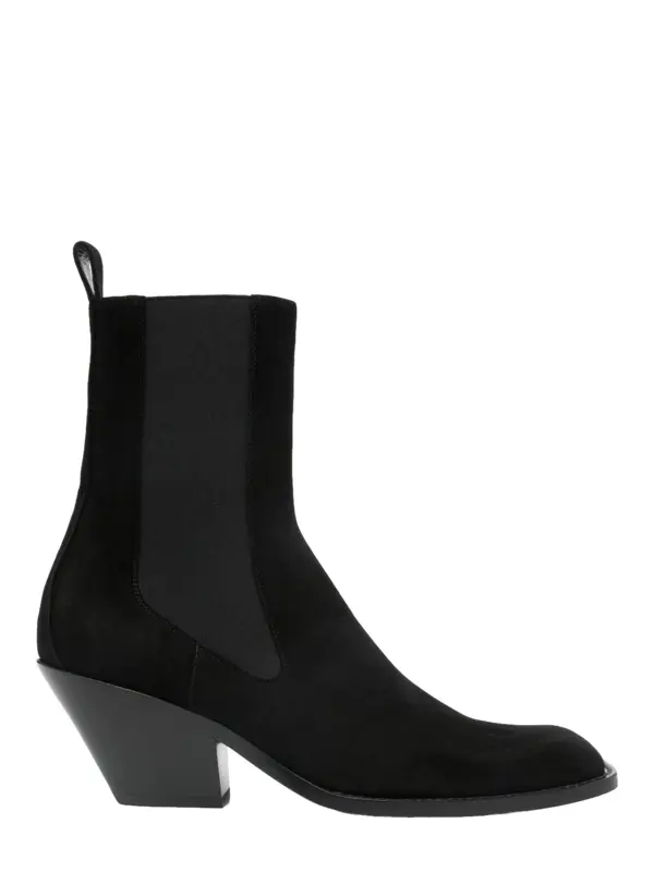 Khaite 60mm Austin Boots - 9200 Black