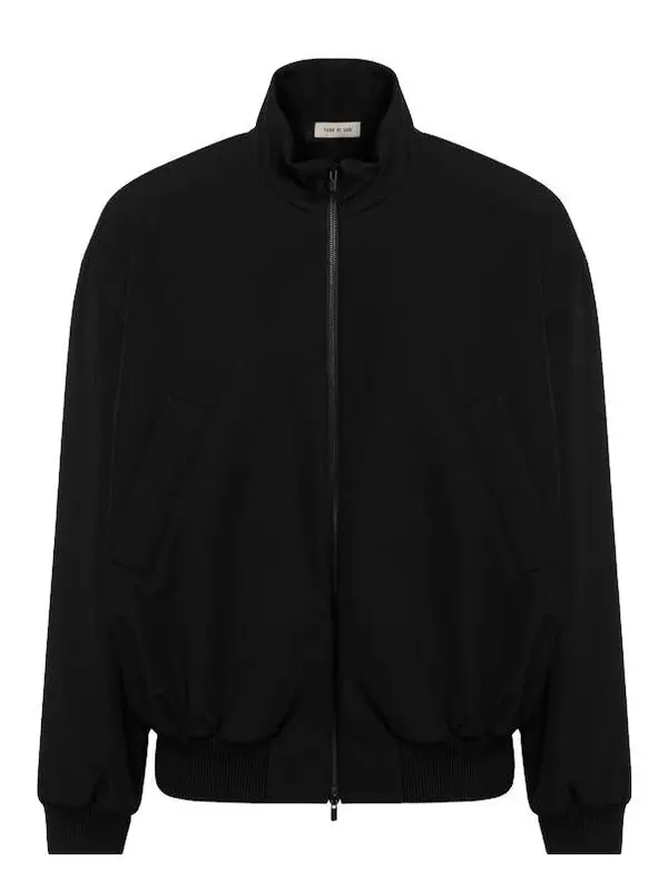 Fear Of God Zipped Jacket - Black