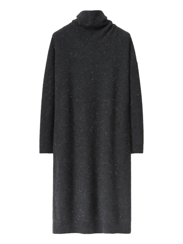 Fabiana Filippi Sequinned Knit Dress - Grey