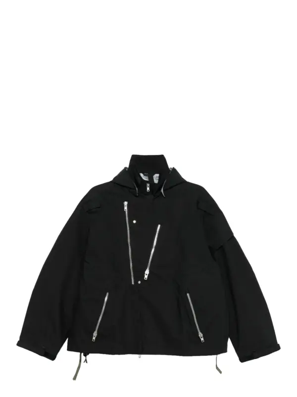 ACRONYM Hooded Lightweight Jacket - Black