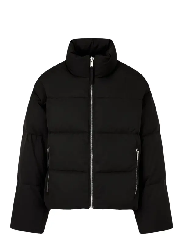 STUDIO TOMBOY Quilted Puffer Jacket - Black