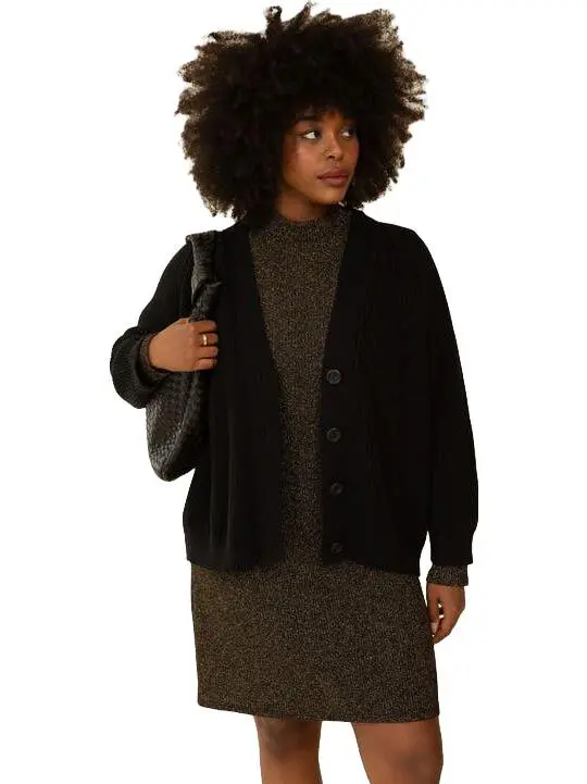 WHIMSY + ROW Chloe Cardigan - Black
