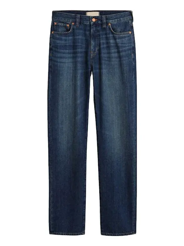 Madewell Relaxed Tapered Leg Jeans - Leeds Wash