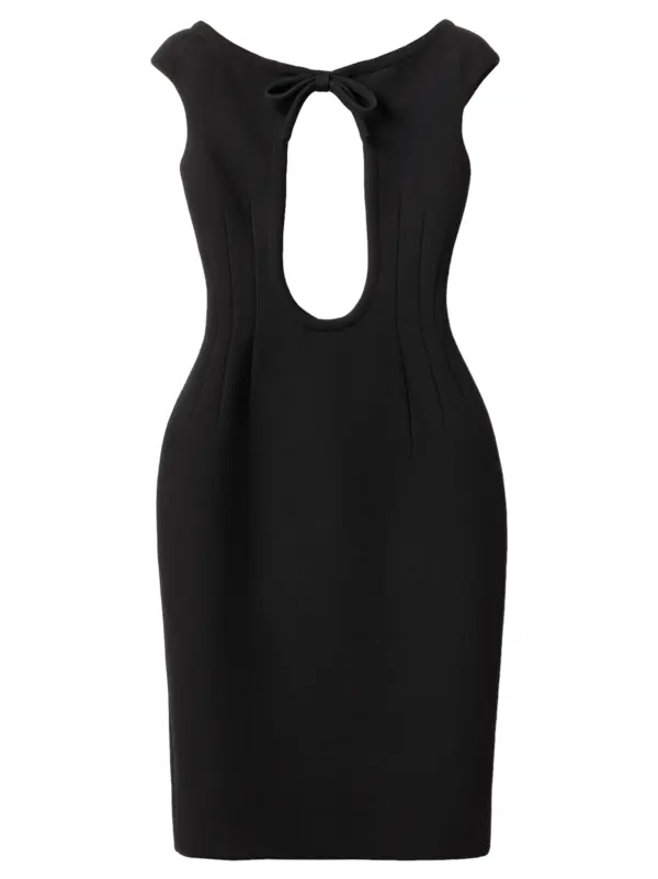 Miu Miu Natté Dress - Black