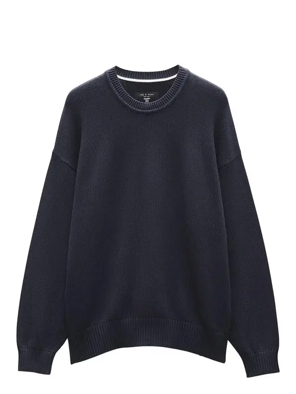 Rag & Bone Clarkson Cotton Sweater - Salute