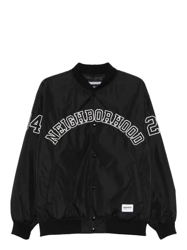 NEIGHBORHOOD Baseball Jacket - Black