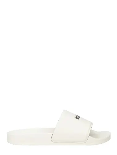 MSGM Slide Sandals - Off White