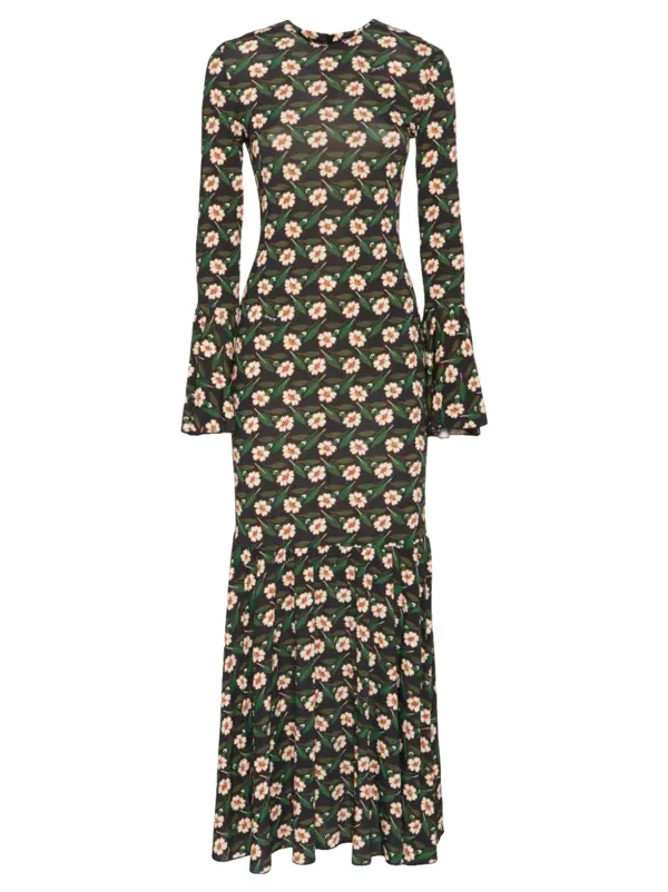 La DoubleJ Alba Ankle-length Dress - Black