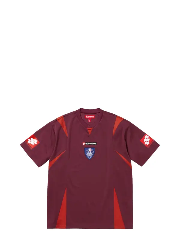 Supreme Crest Soccer Jersey - Red