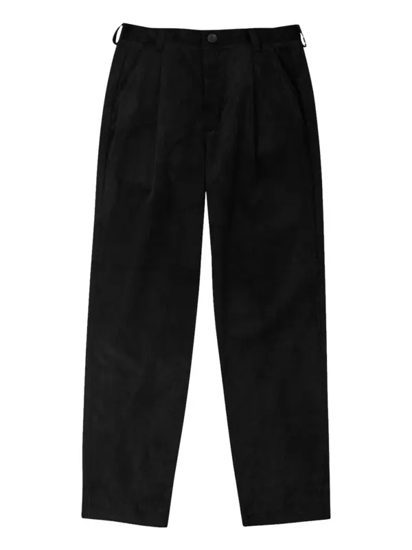 Oliver Spencer Morton Straight-leg Corduroy Trousers - Black
