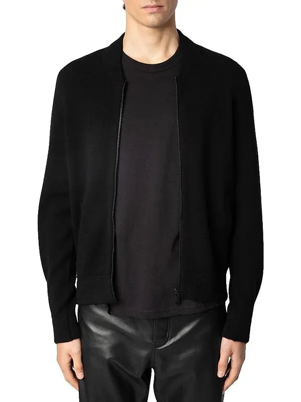 Zadig&Voltaire Cashton Wool Cardigan - Noir