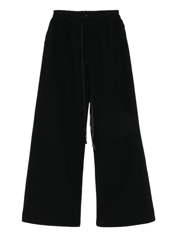 ISAAC SELLAM EXPERIENCE Striped Trousers - Black