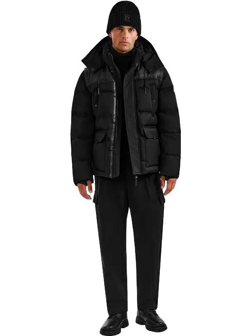 Rudsak Down Parka With Removable Sleeves - Black