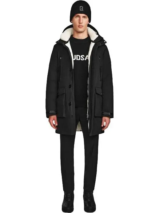 Rudsak Rani Mid-length Down Parka - Black