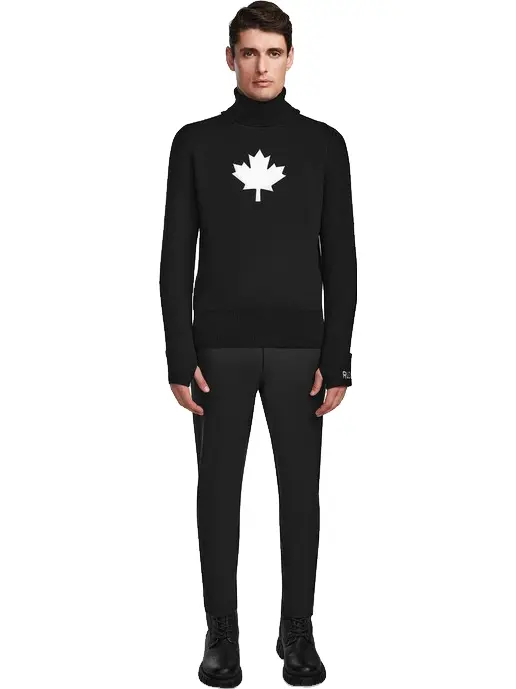 Rudsak Lukas Knit Turtleneck - Black