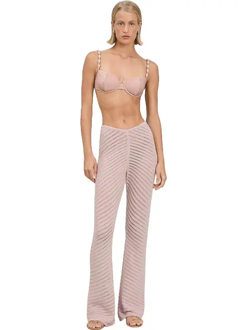 Devon Windsor Camille Knit Pant - Red
