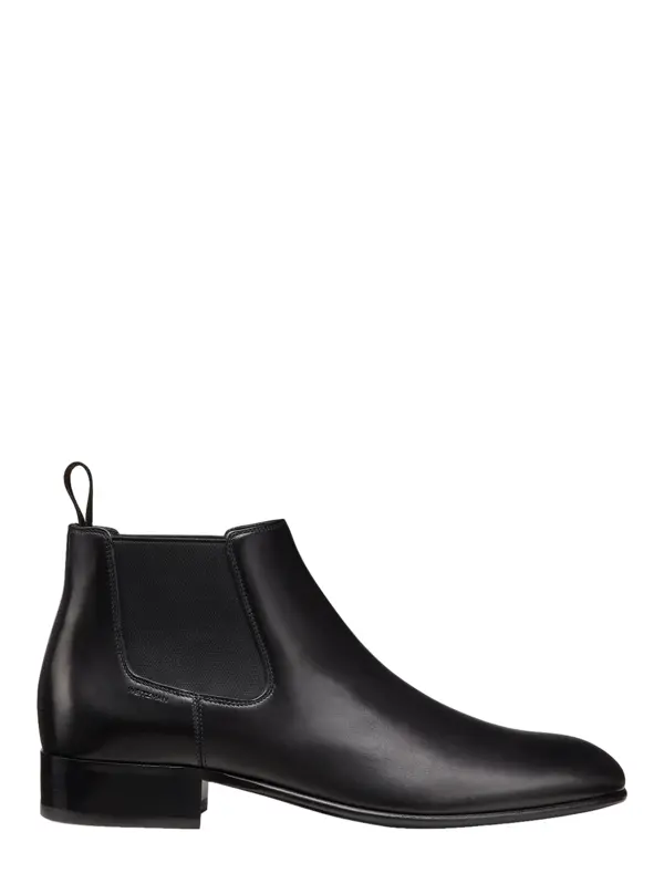 STUART WEITZMAN Adwin Leather Chelsea Boots - Black