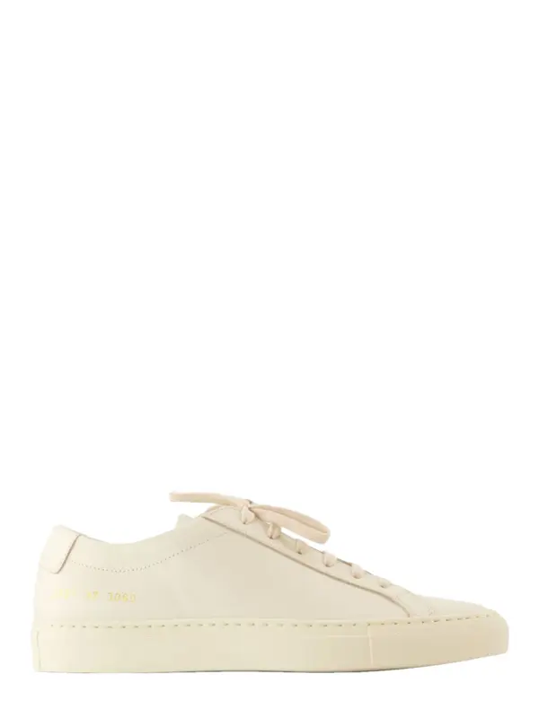 COMMON PROJECTS Achilles 3701 Leather Trainers - Neutrals