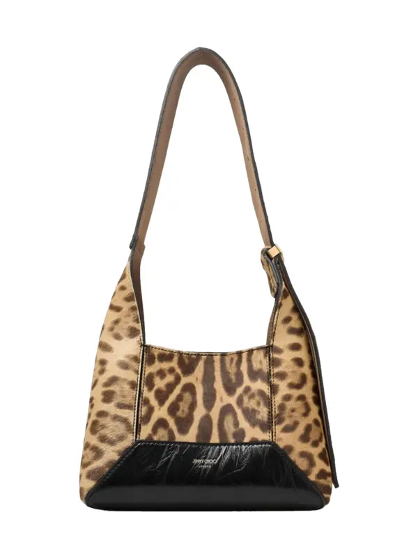 JIMMY CHOO Small Diamond Shoulder Bag - Neutrals