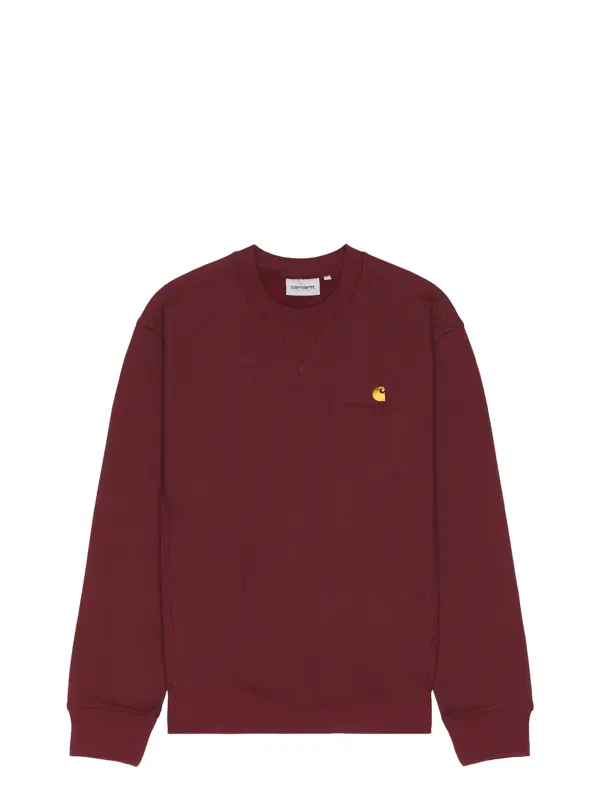 Carhartt Work In Progress Madison Sweater - Malbec & Black