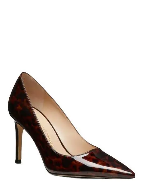 STUART WEITZMAN Power 85 Pump - Dark Brown