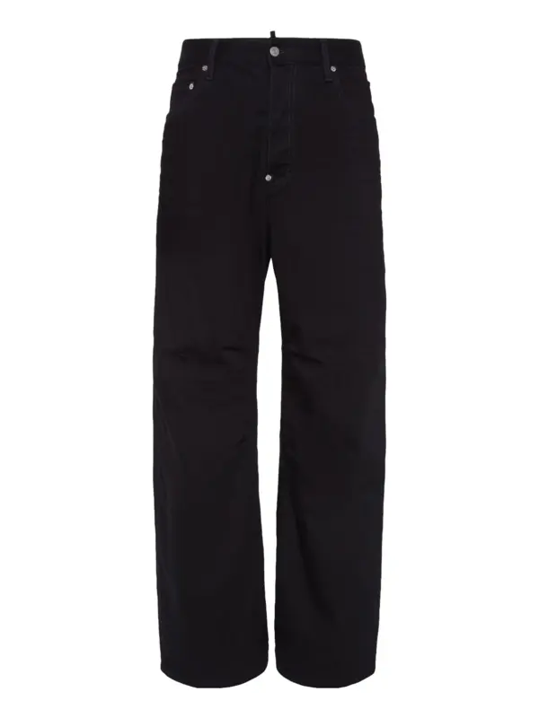 Dsquared2 Eros Wide Leg Jeans - Black