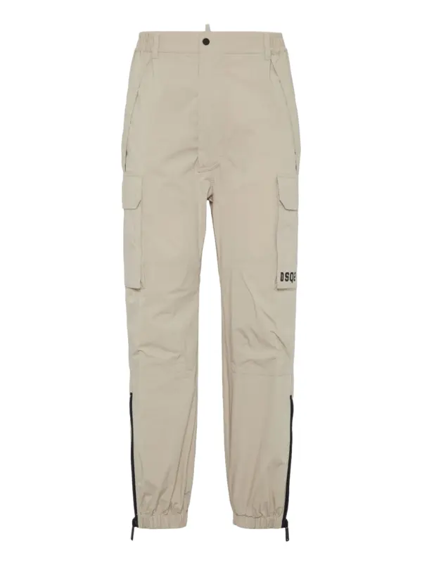Dsquared2 Tapered Cargo Trousers - Neutrals