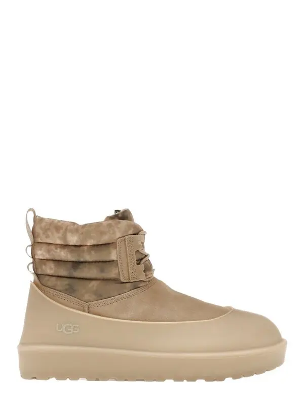UGG Classic Mini Lace Water-resistant Boot - Mustard Seed