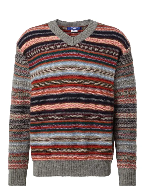 Junya Watanabe Striped Wool Sweater - Multicoloured
