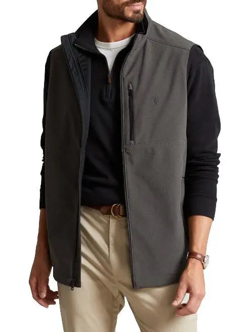 Ralph Lauren Big & Tall Water-repellent Vest - Windsor Heather