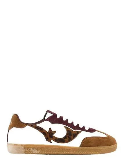 Ba&sh Crew Sneakers - Natural