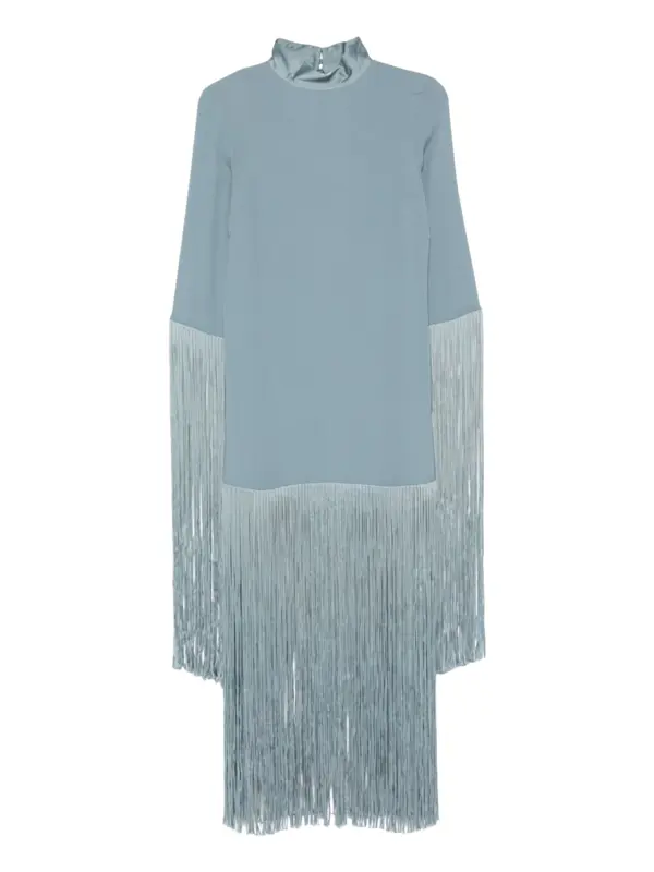 TALLER MARMO Fringed Long Dress - Blue