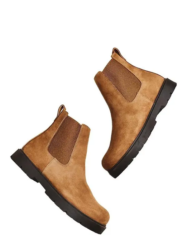 BIRKENSTOCK Highwood Ankle Boots - Dark Tea