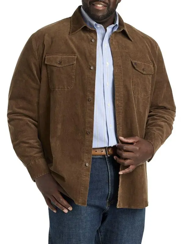 Brooks Brothers Corduroy Shirt Jacket - Carafe