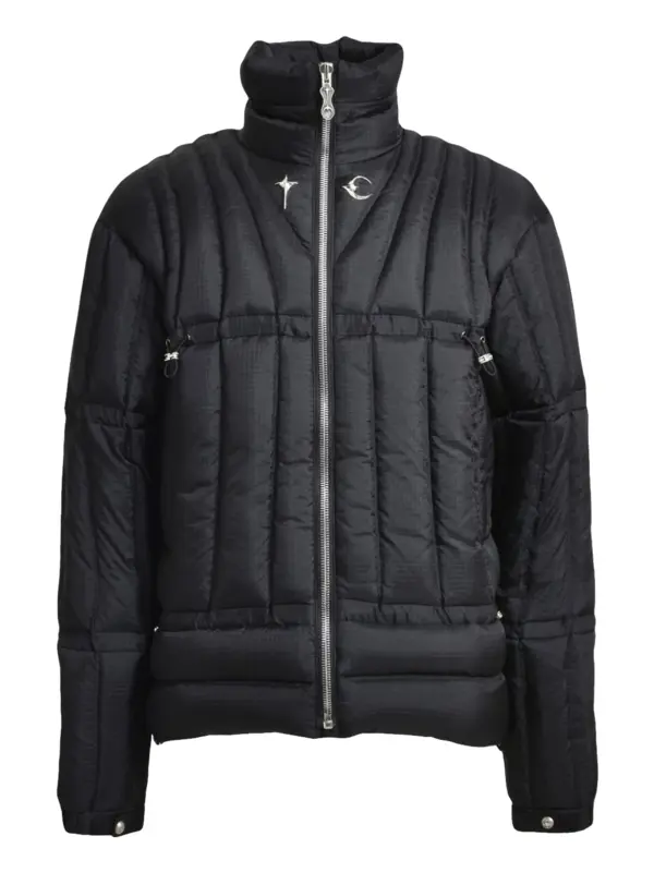 THUG CLUB War Life Down Jacket - Black