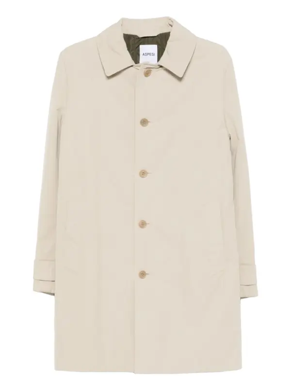 Aspesi Vodka Raincoat - Neutrals