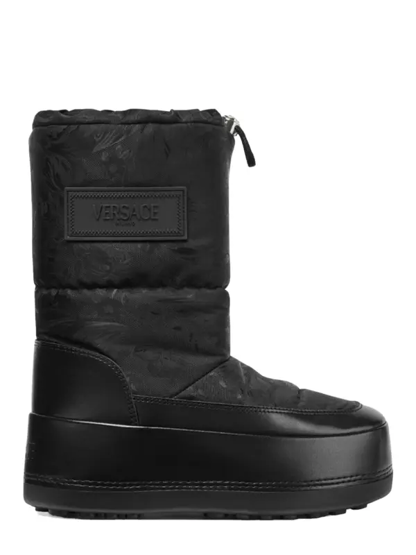 Versace Barocco Milano Boots - Black
